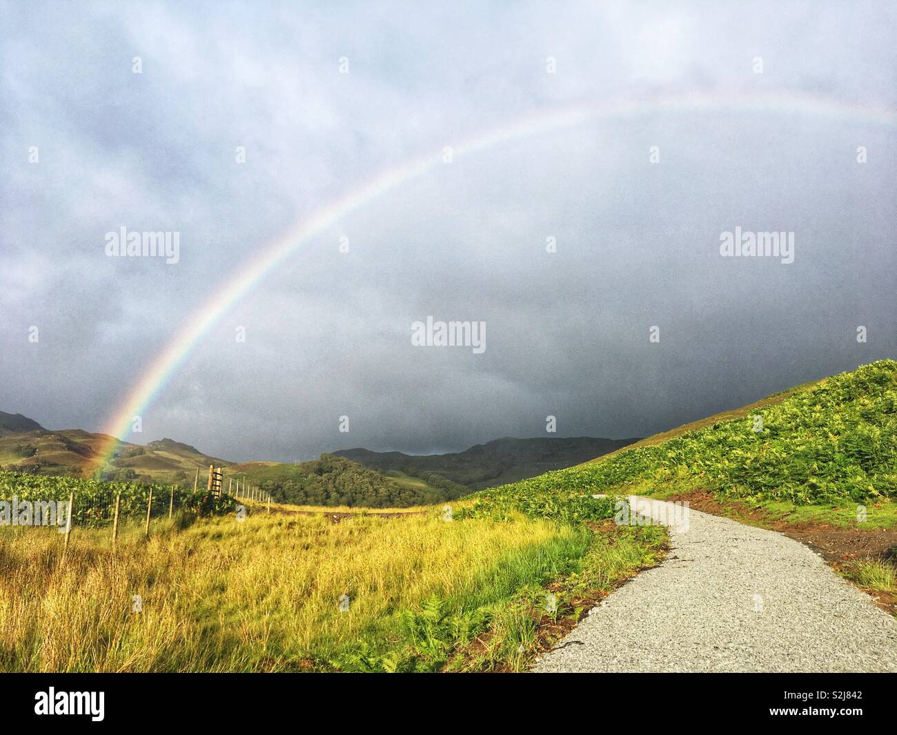 Rain in scotland hi-res stock photography and images - Alamy