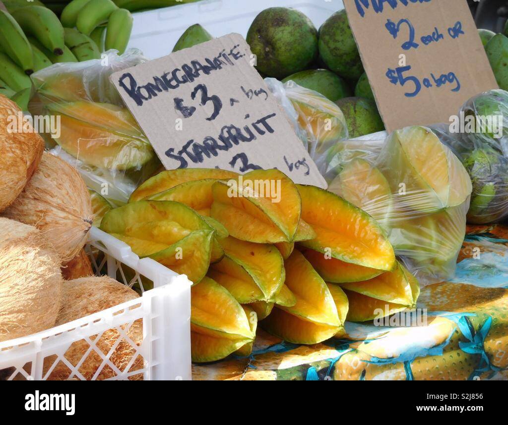 Raratonga market hi-res stock photography and images - Alamy