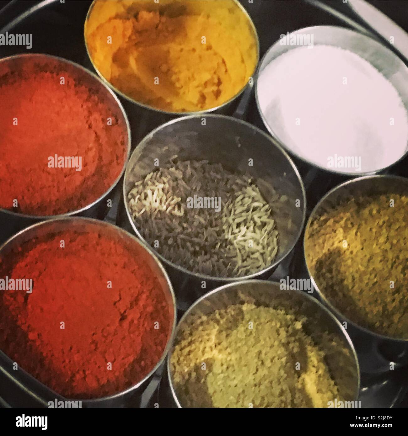 Indian food spices cooking hi-res stock photography and images - Alamy