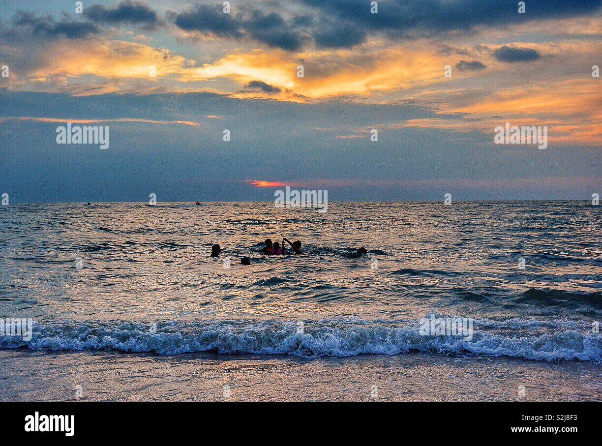 Wet season sunset hi-res stock photography and images - Alamy