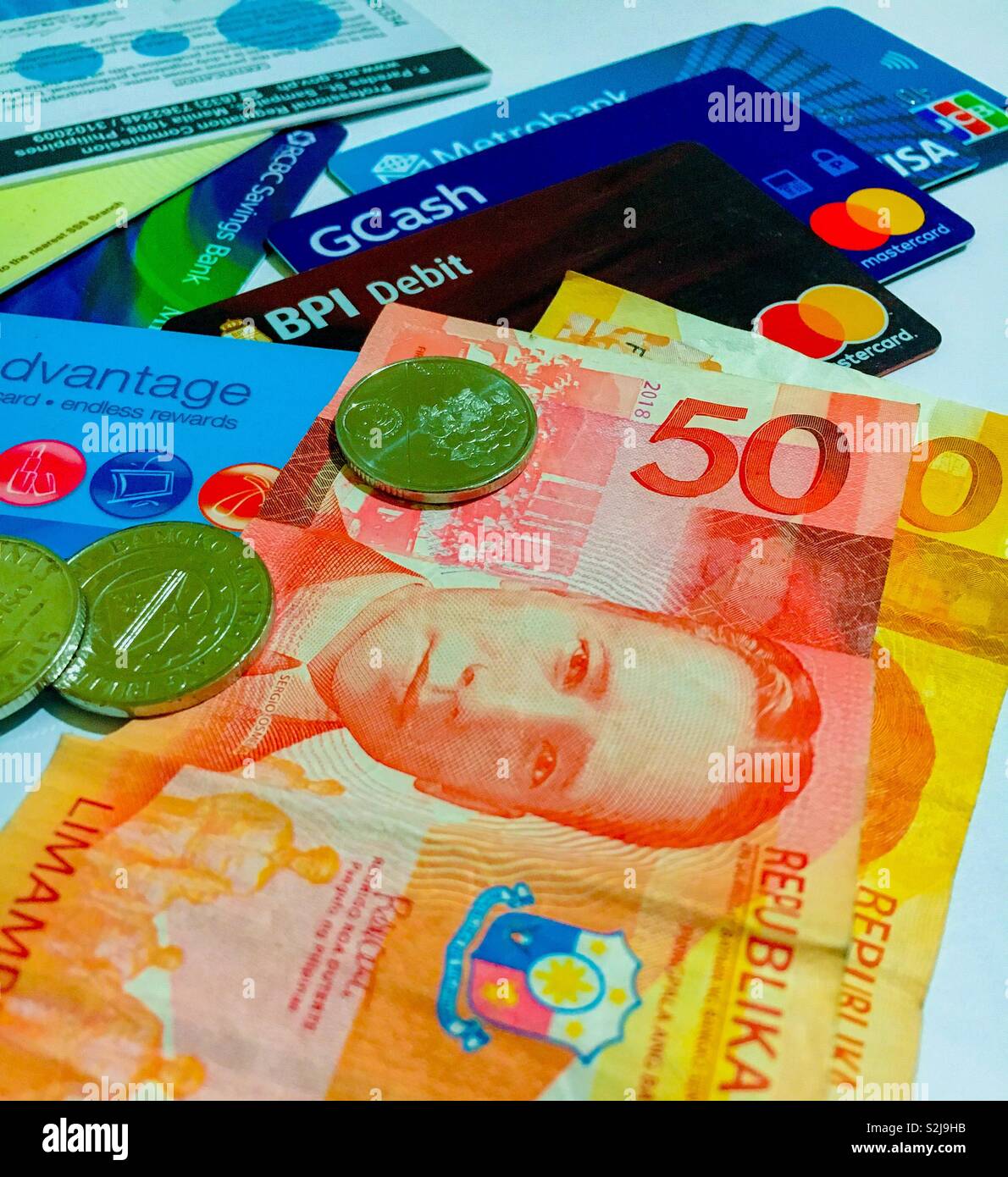 Philippine peso php hi-res stock photography and images - Alamy