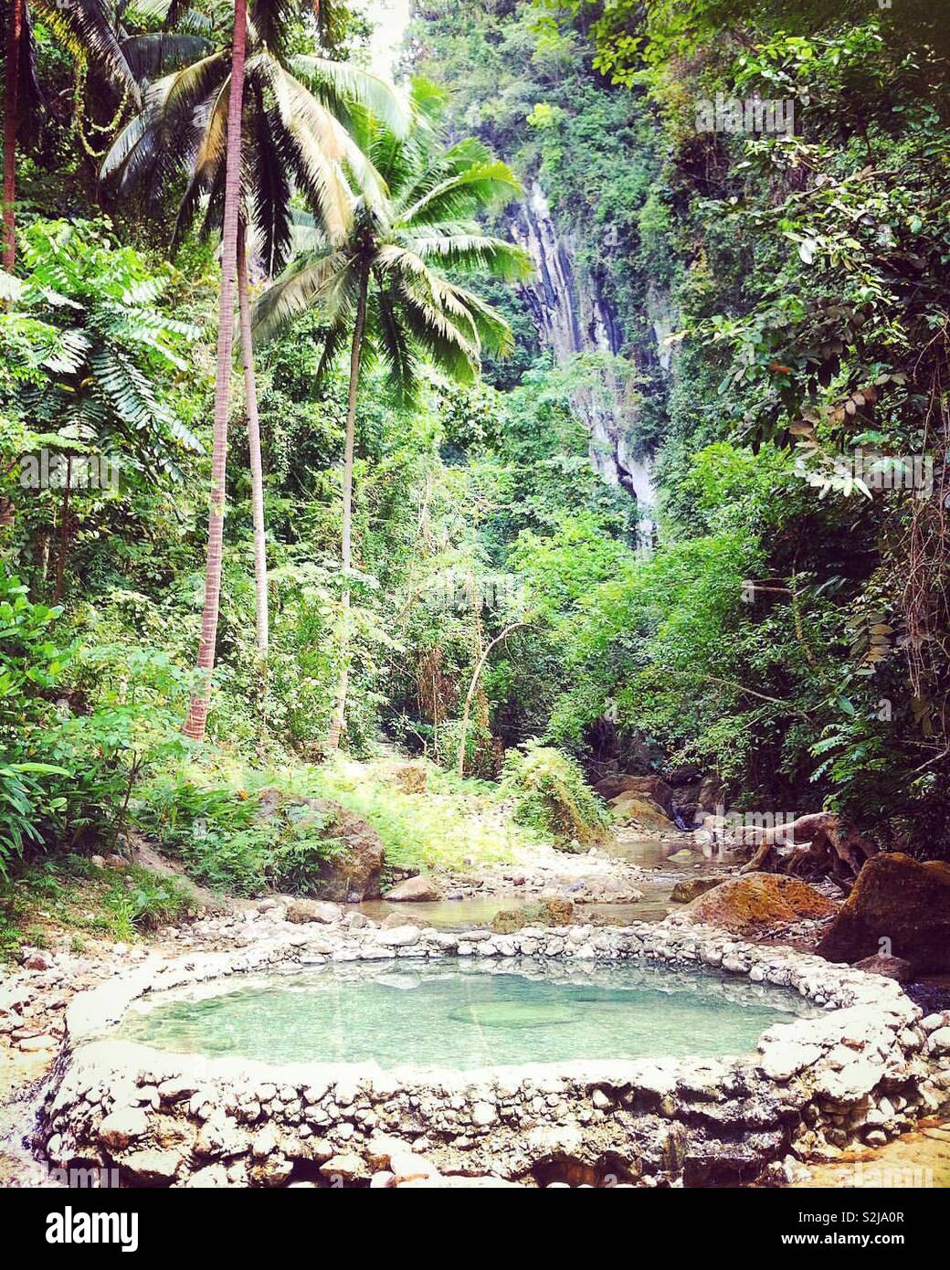Philippines hot springs hi-res stock photography and images - Alamy