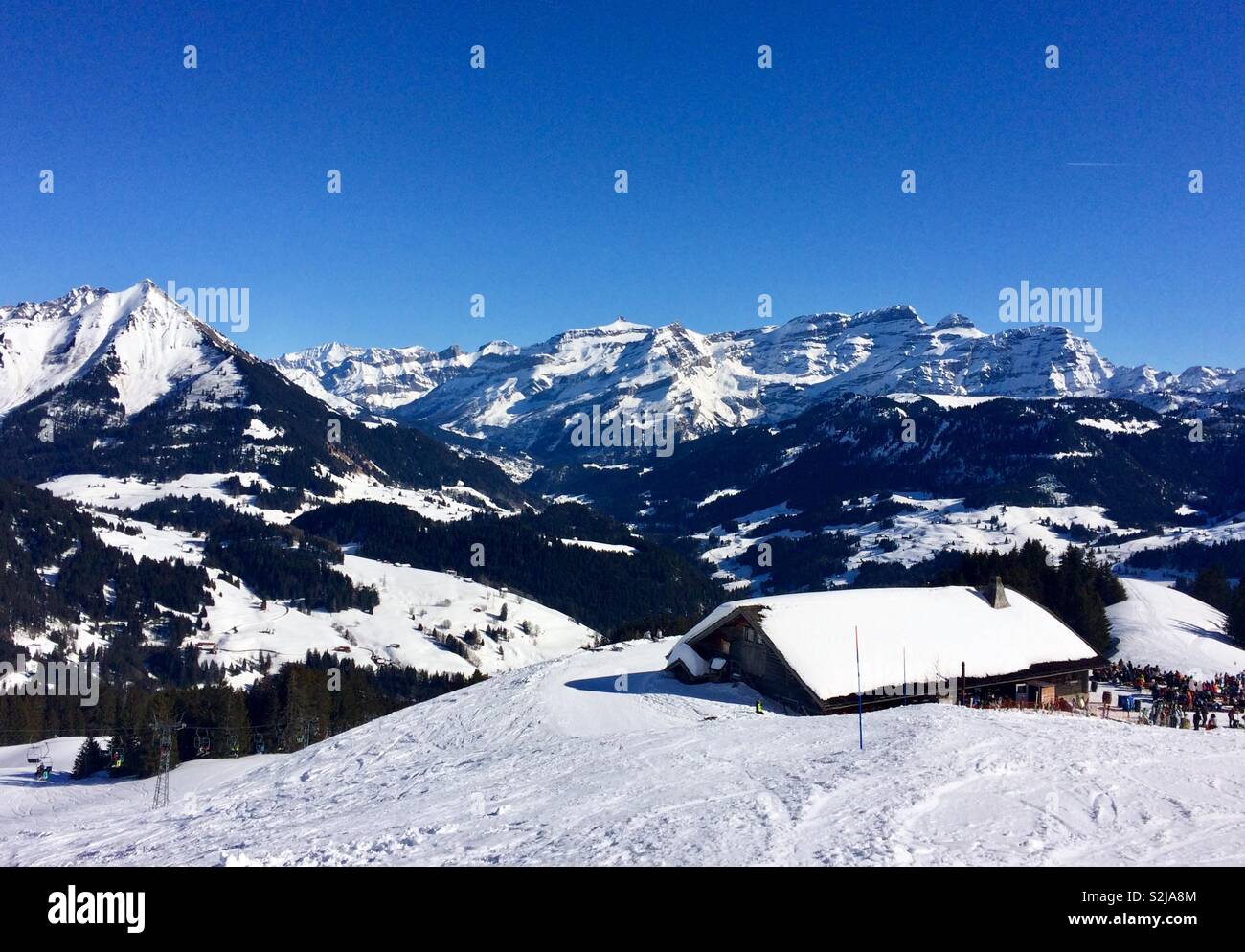 Leysin switzerland hi-res stock photography and images - Alamy