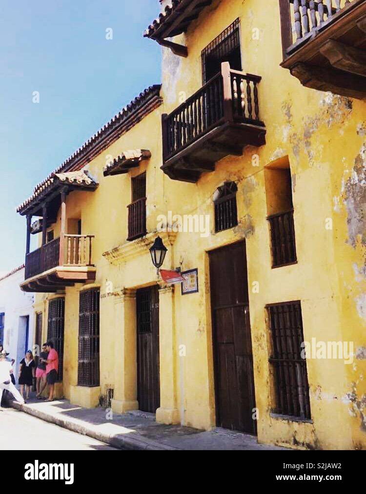 Cartagena Colombia Unique Photography Art Stock Photo - Alamy