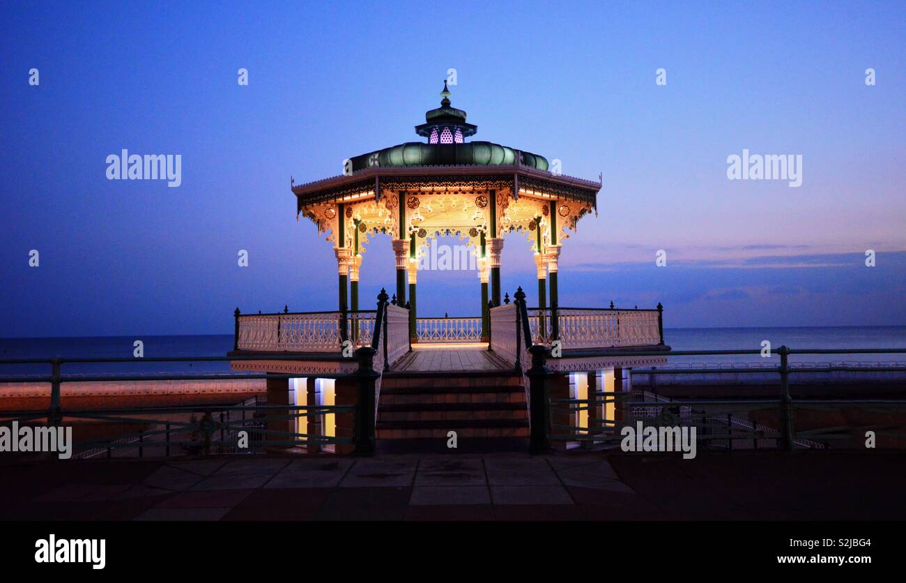 Brighton beach bandstand hi-res stock photography and images - Alamy