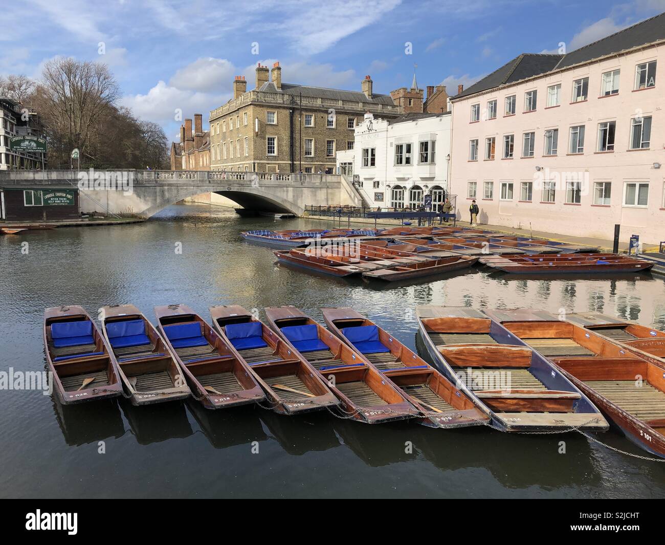 Silver street bridge cambridge hi-res stock photography and images - Alamy