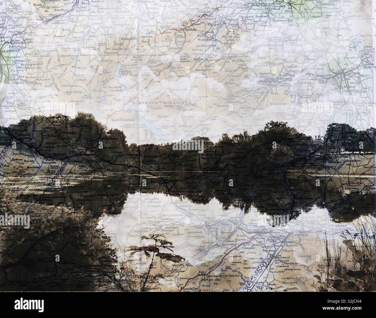 Vintage landscape hi-res stock photography and images - Alamy