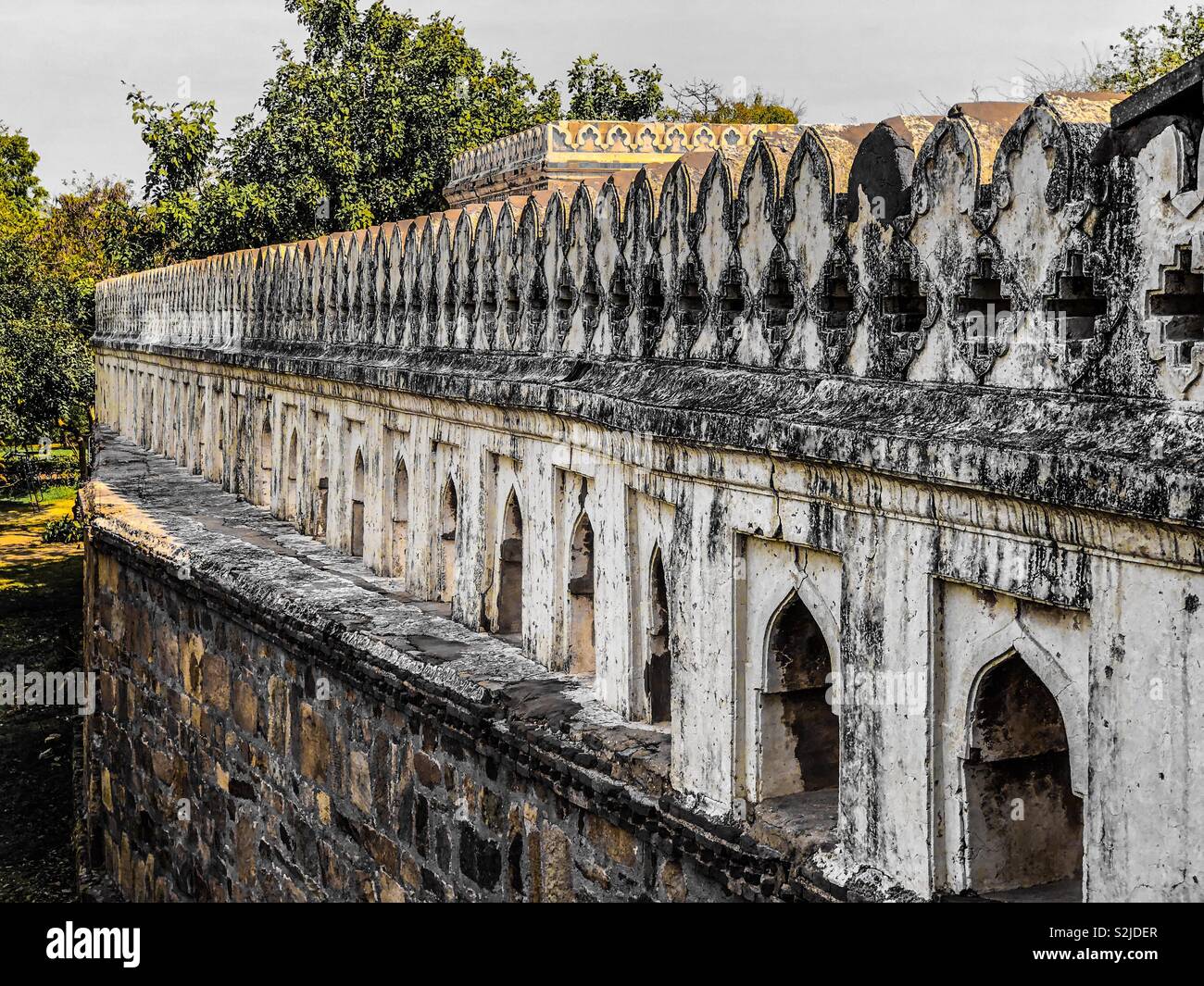 Mughals wall hi-res stock photography and images - Alamy
