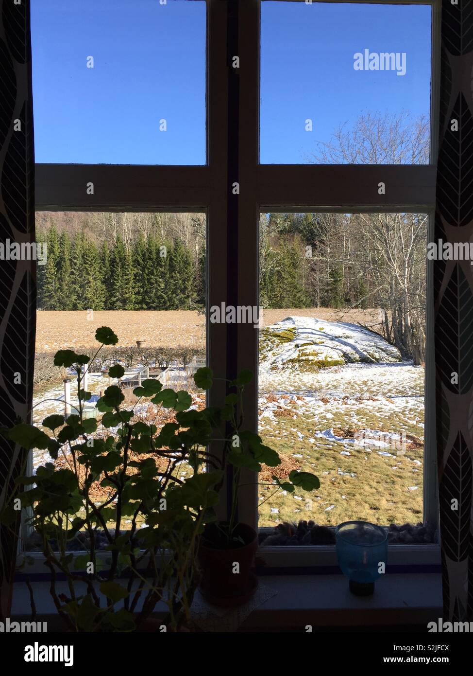 View through a window Stock Photo - Alamy