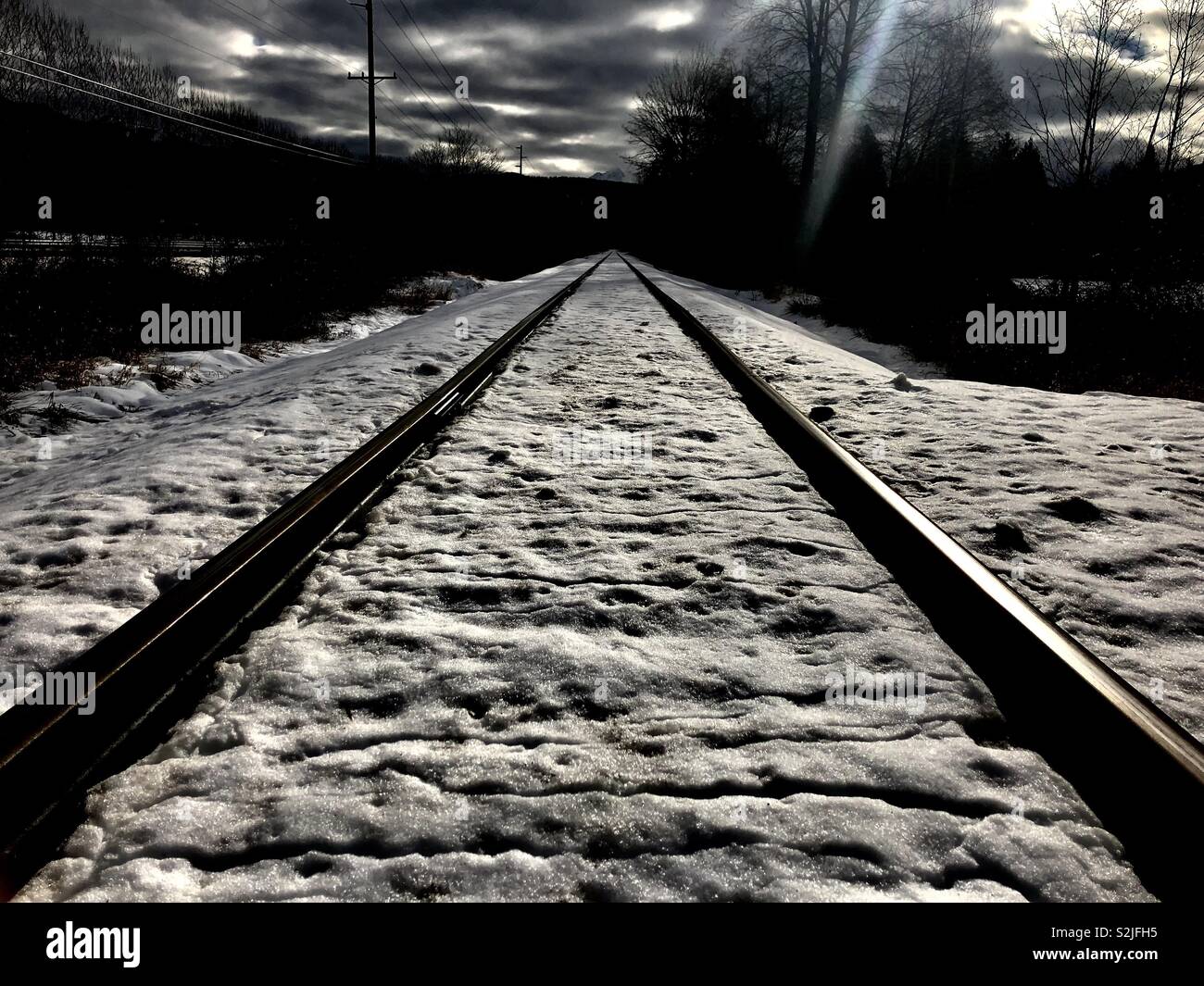 Dark train hi-res stock photography and images - Alamy