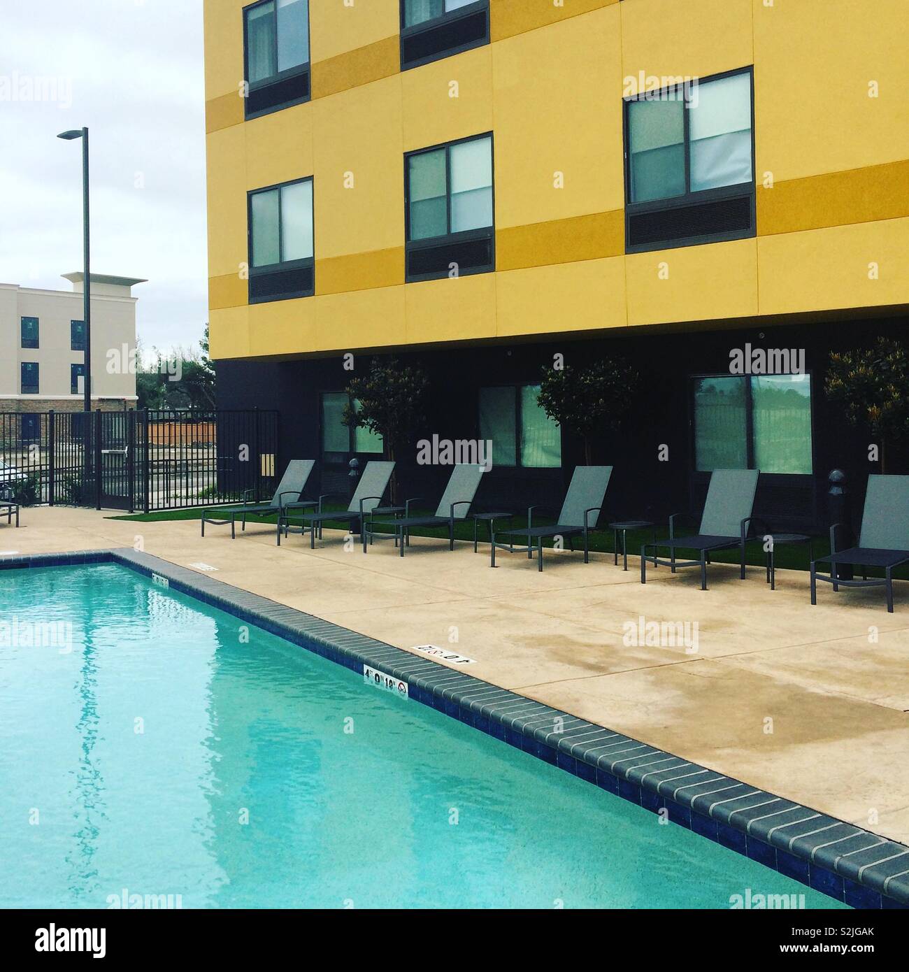 The pool at the Fairfield Inn & Suites Fresno Yosemite International ...