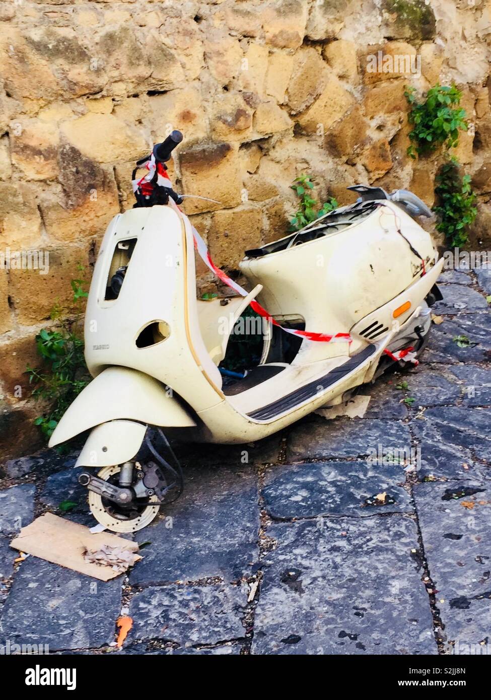 Wrecked Scooter High Resolution Stock Photography and Images - Alamy