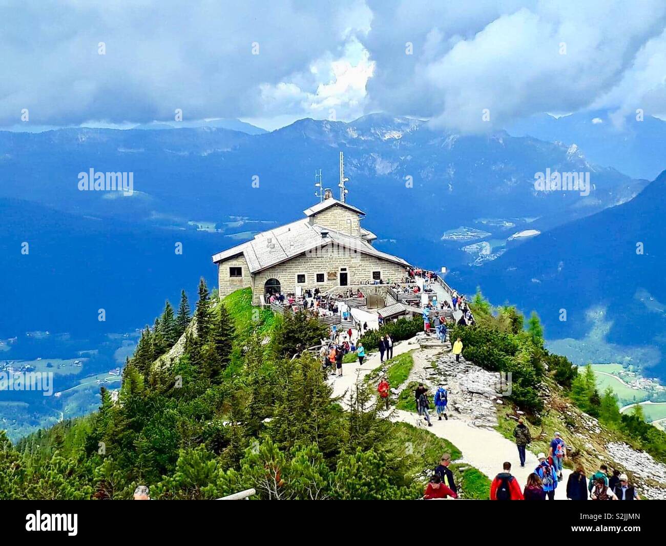 Eagles Nest Hitlers holiday home Stock Photo - Alamy