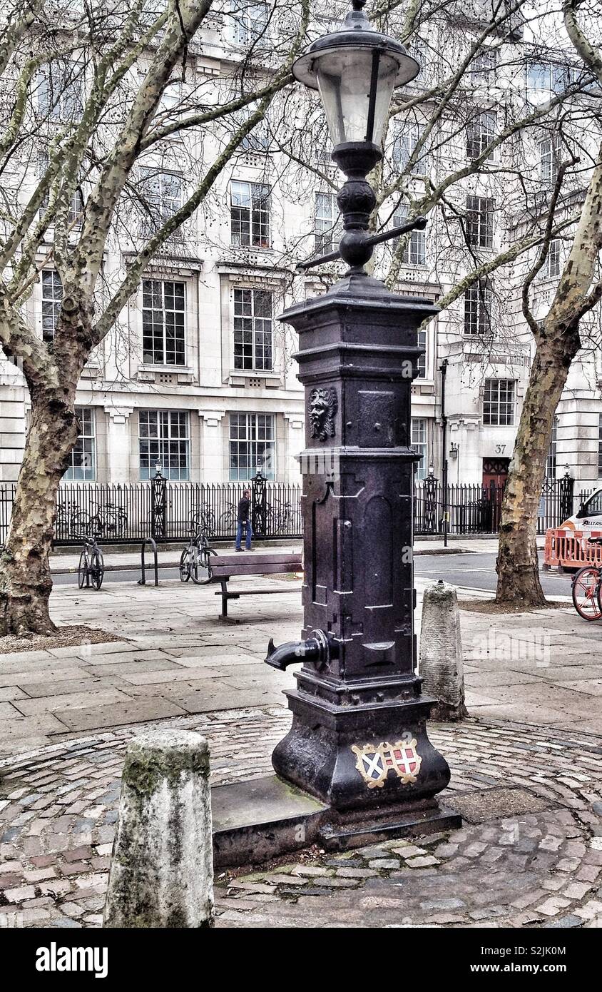 Victorian iron water pump hi-res stock photography and images - Alamy