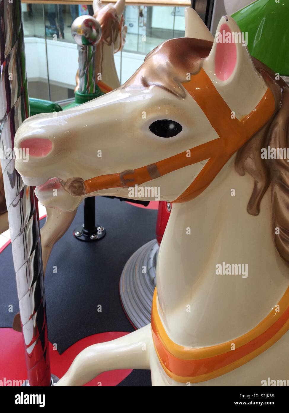 Roundabout horse hi-res stock photography and images - Alamy