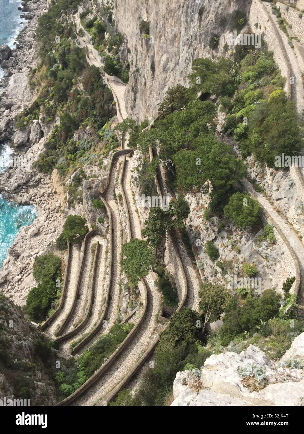 Winding Mountain Path