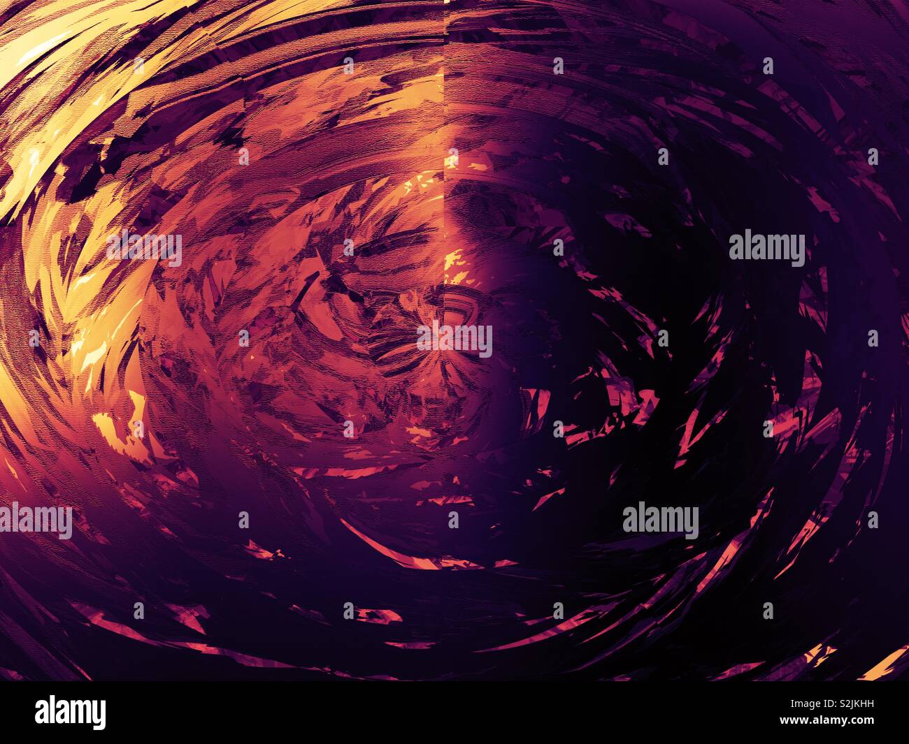 Brush strokes. Abstract painting art Stock Photo - Alamy