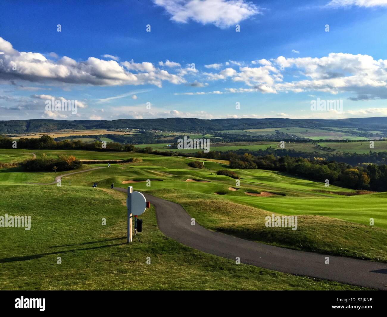 Golf Course in Czech Republic Stock Photo - Alamy