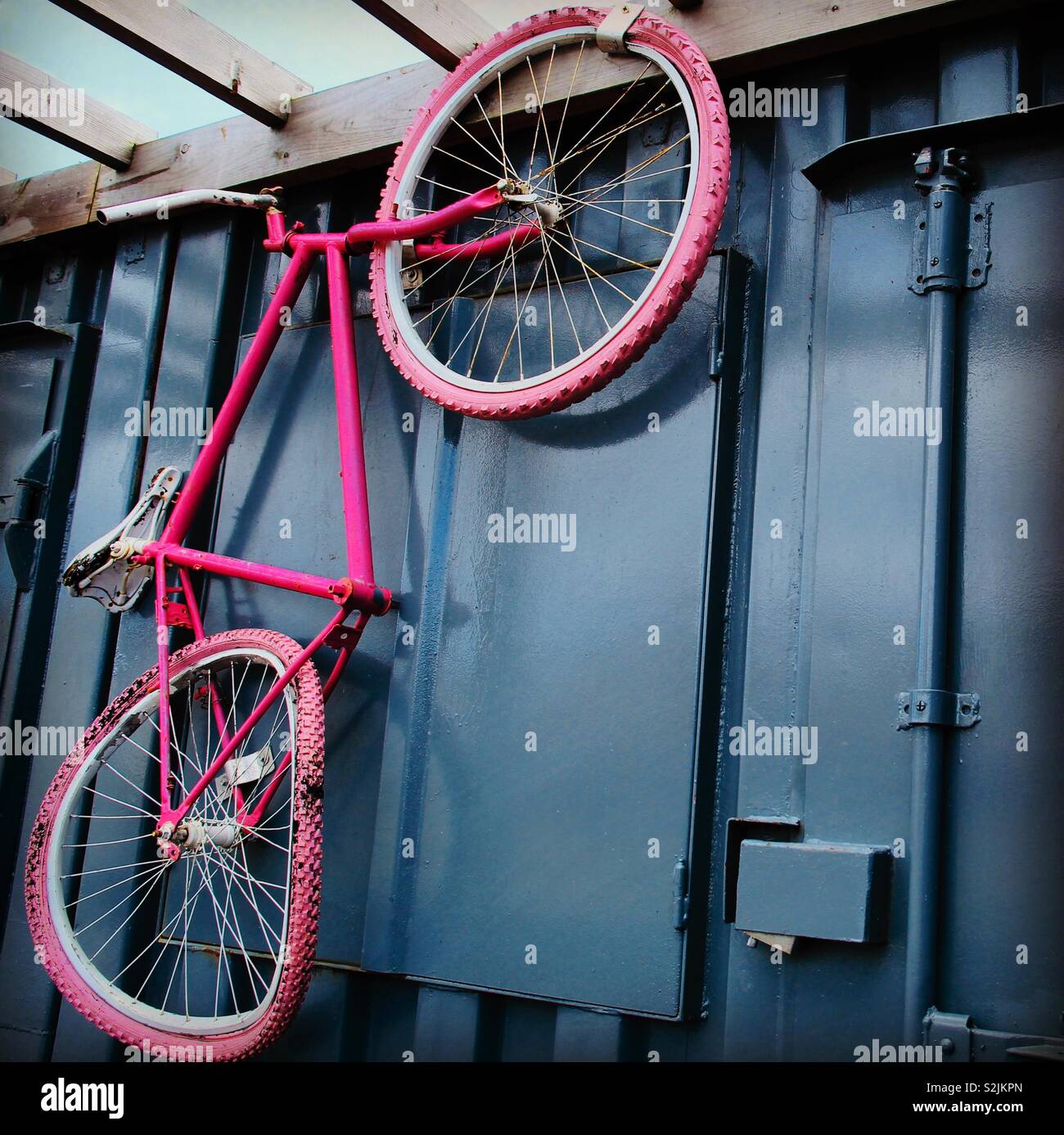 Bike container hi-res stock photography and images - Alamy