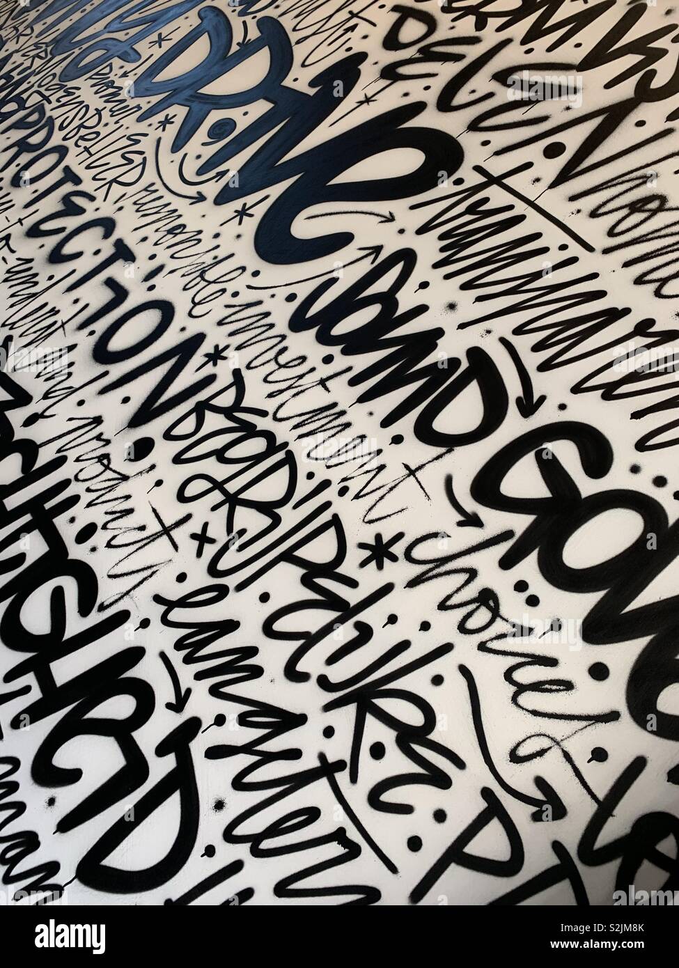 Graffiti words hi-res stock photography and images - Alamy