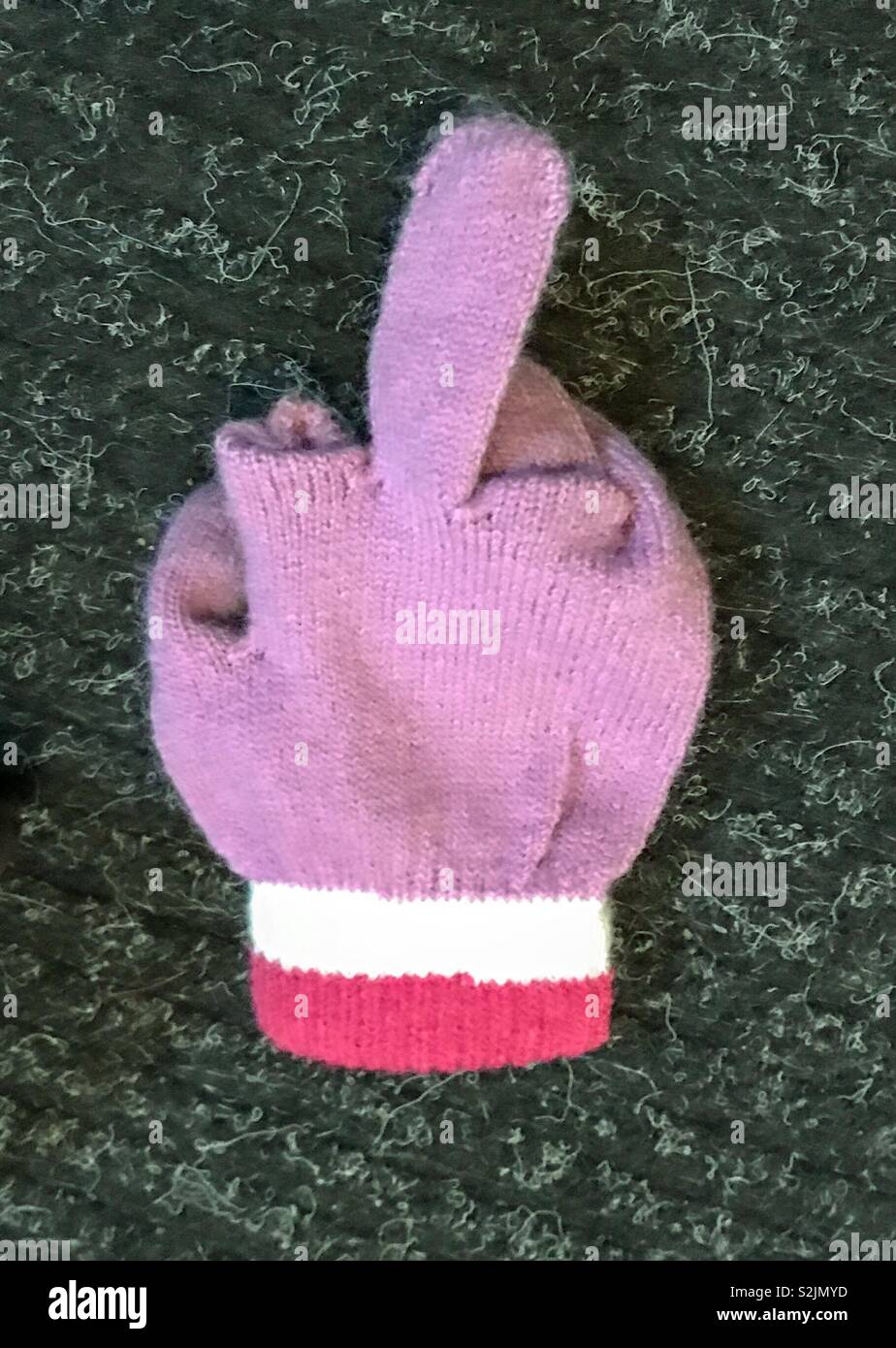 Dropped glove hi-res stock photography and images - Alamy