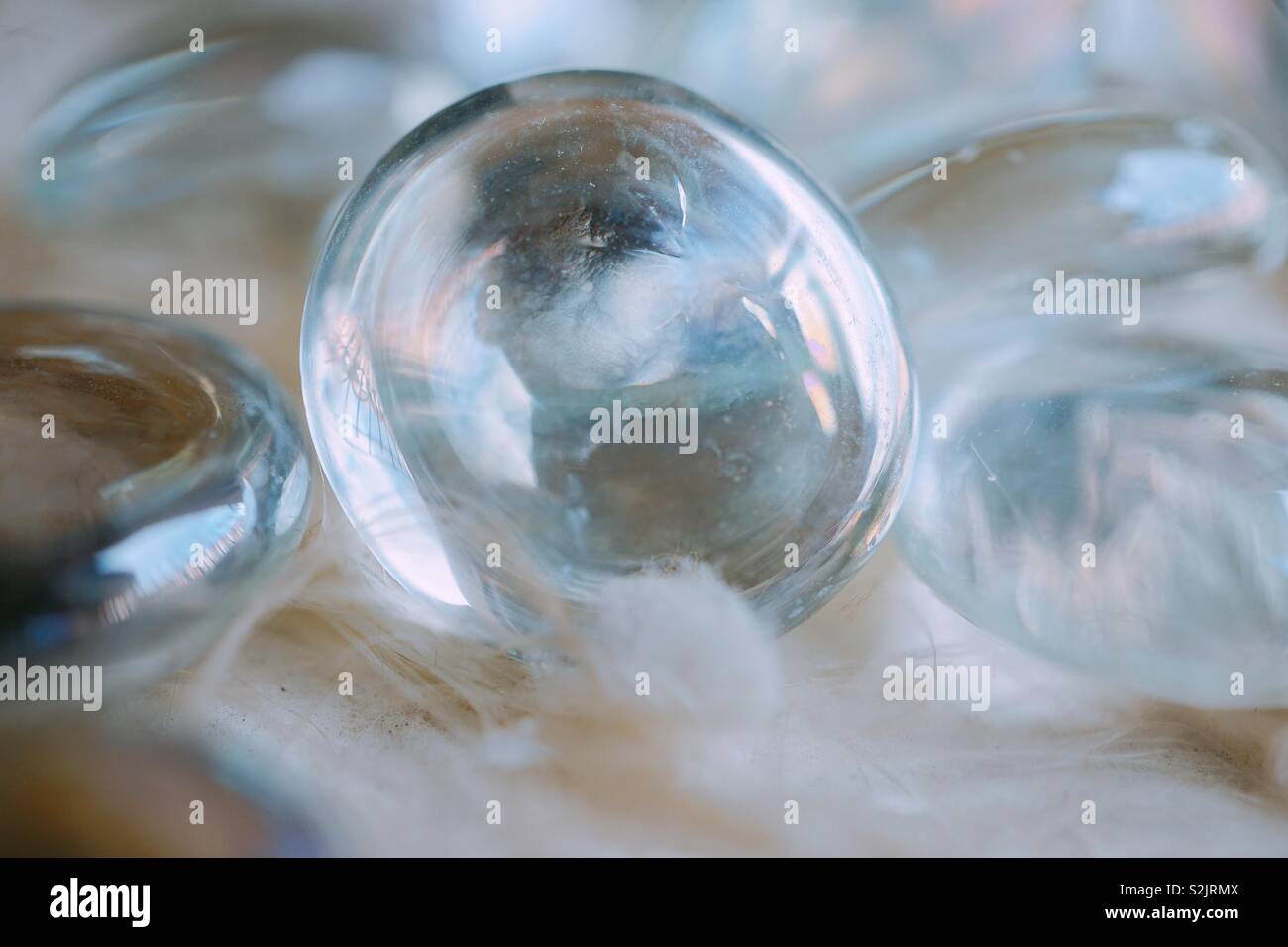 crystal bubble drop decorative Stock Photo - Alamy