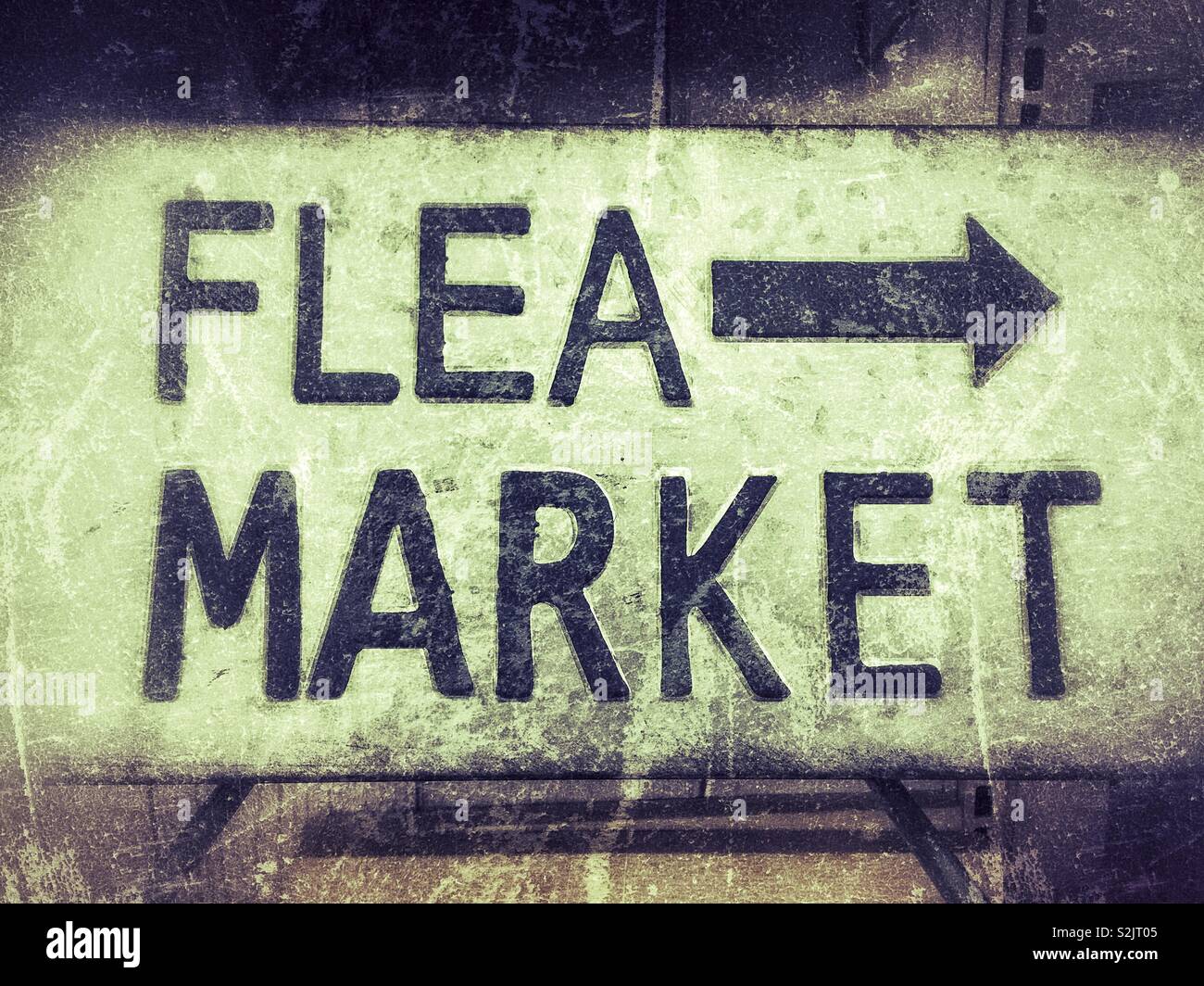 Sign Flea Market High Resolution Stock Photography and Images - Alamy