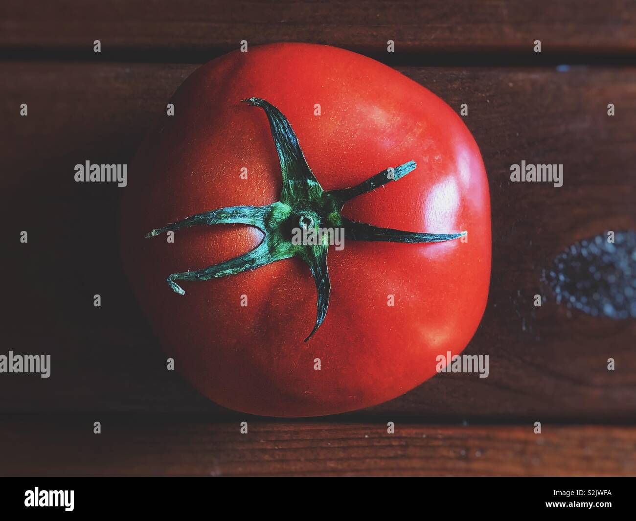Tomato top view hi-res stock photography and images - Alamy
