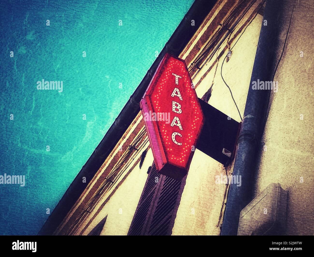 Tabac sign hi-res stock photography and images - Alamy