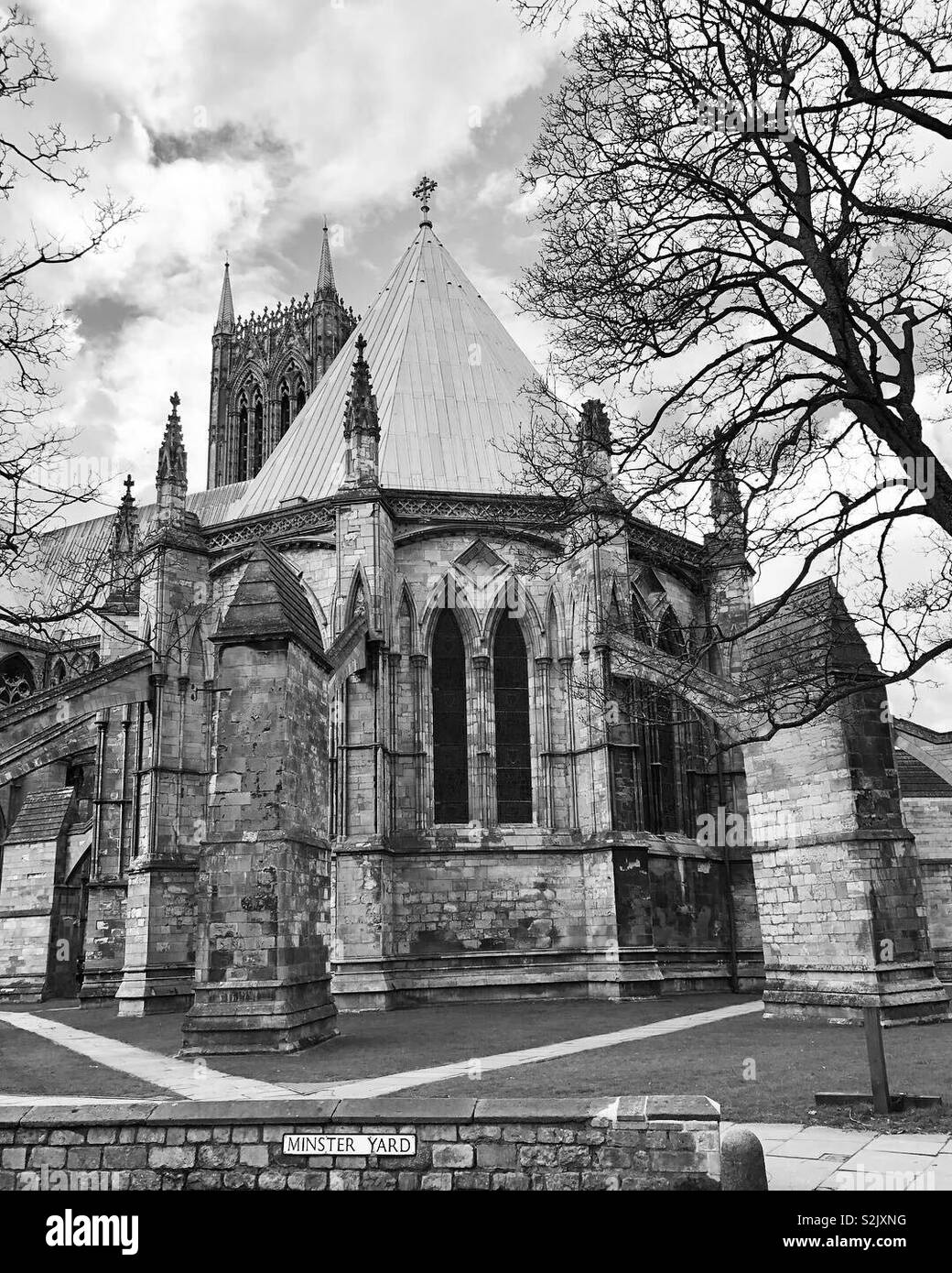 Buttresses Black and White Stock Photos & Images - Alamy