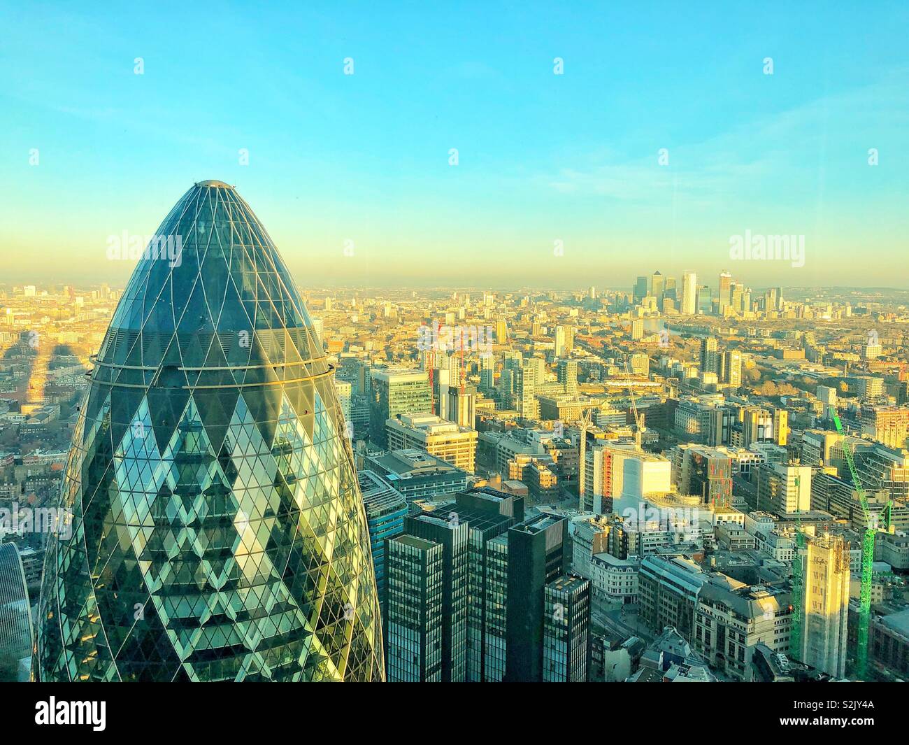 The gherkin london landscape hi-res stock photography and images - Alamy