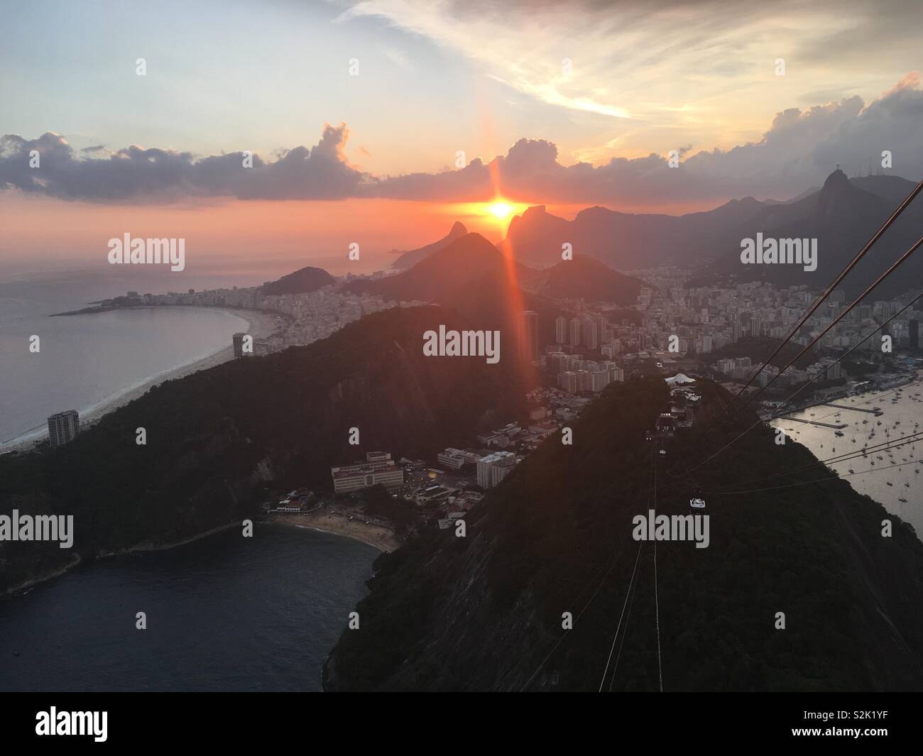 Rio sunset hi-res stock photography and images - Alamy