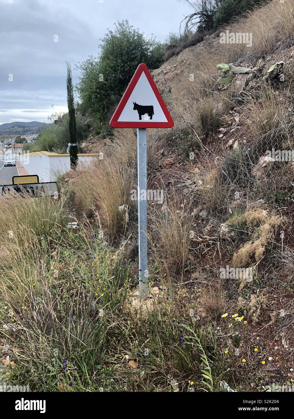 Spanish bull sign hi-res stock photography and images - Alamy