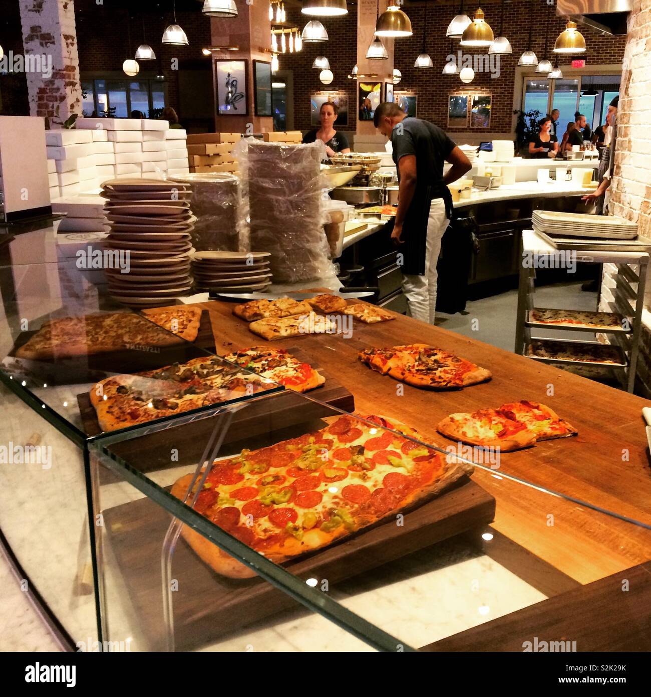 Pizza, Cal Mare, MGM Springfield, Springfield, Massachusetts, United ...