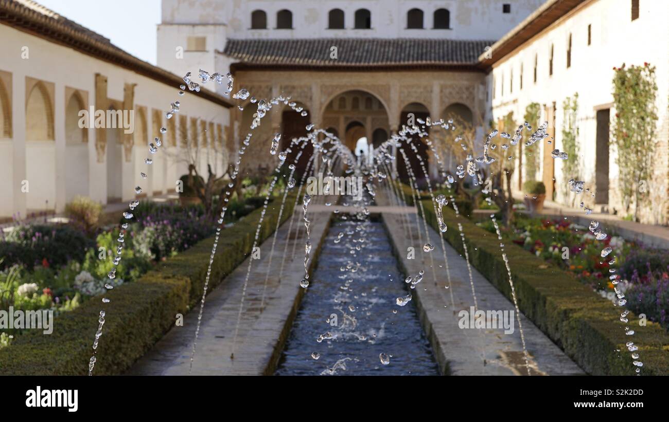 Alhambra water hi-res stock photography and images - Alamy