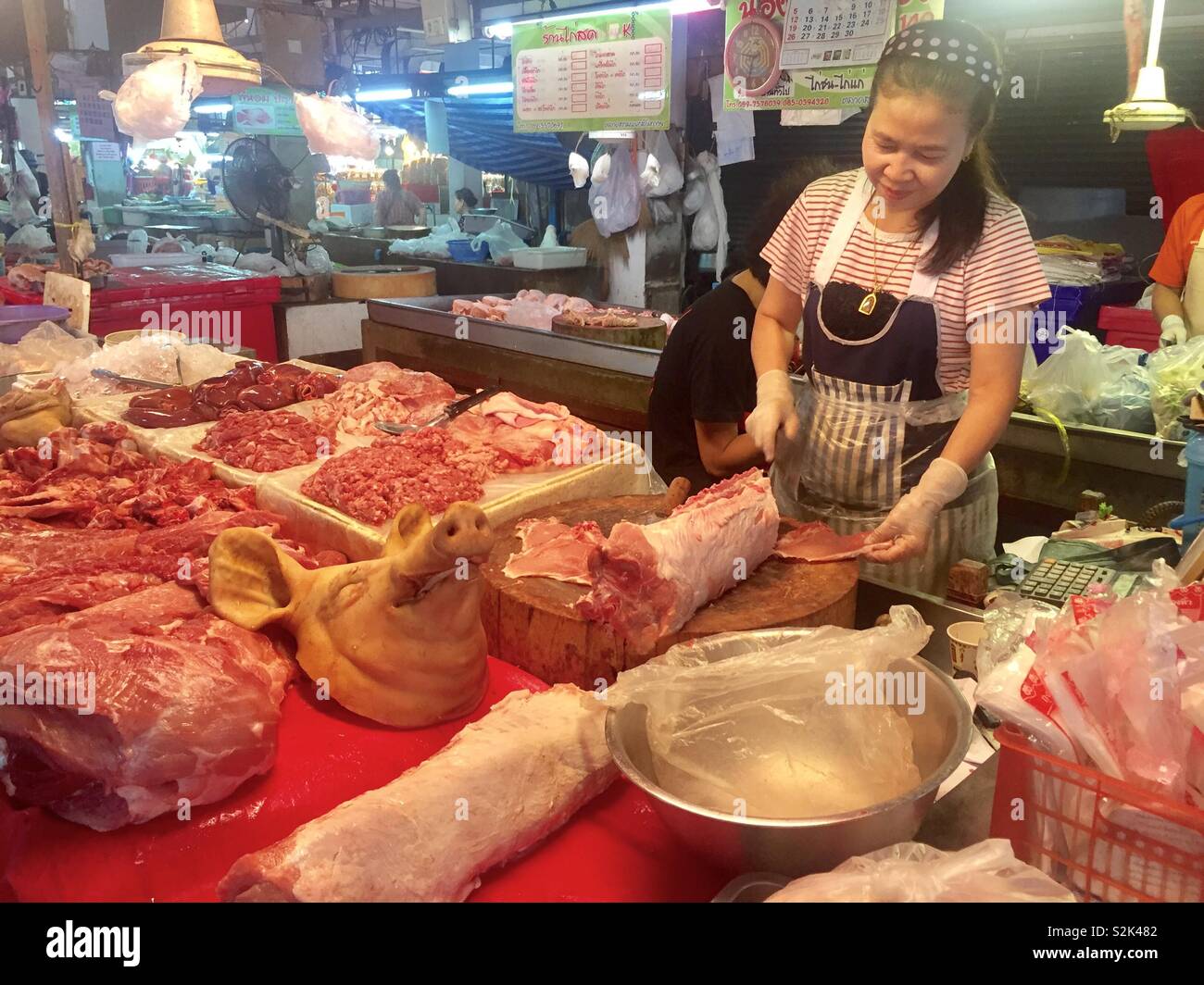 Female butcher hi-res stock photography and images - Alamy