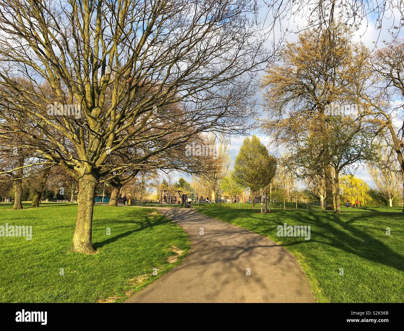 Mountsfield Park in Lewisham London, England Stock Photo - Alamy