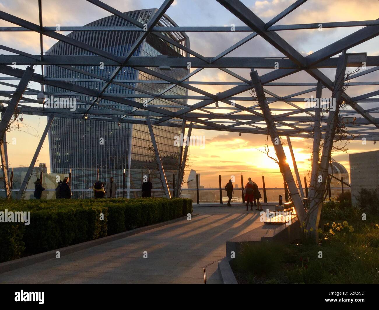 London view from sky garden hi-res stock photography and images - Alamy