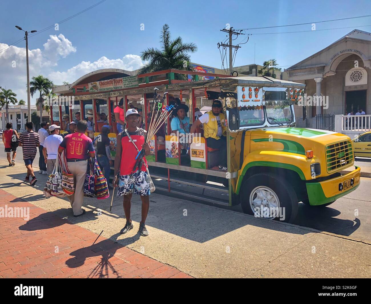 Chiva party bus hi-res stock photography and images - Alamy