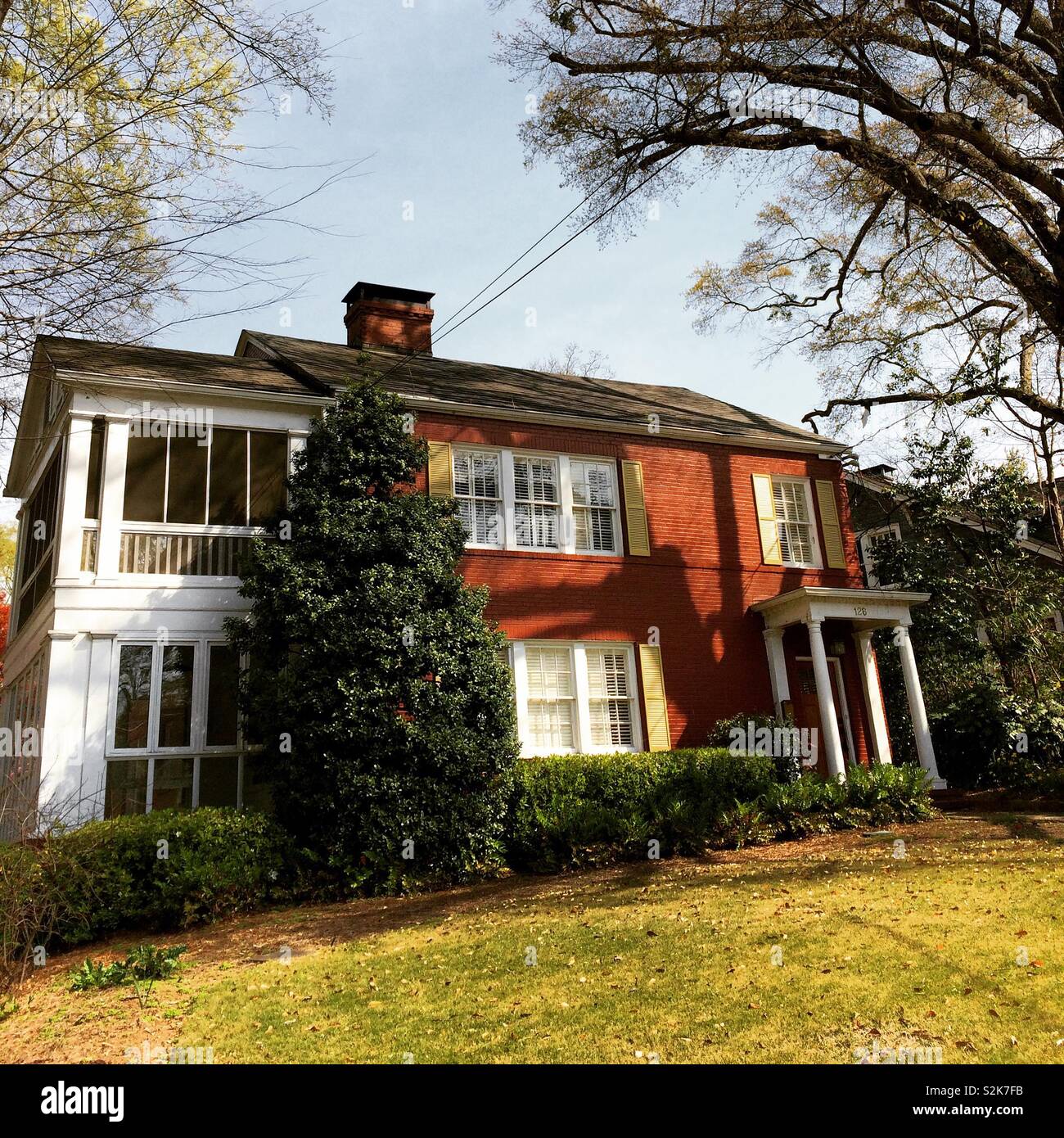 A home in the Ansley Park Historic District, Atlanta, Georgia, United ...