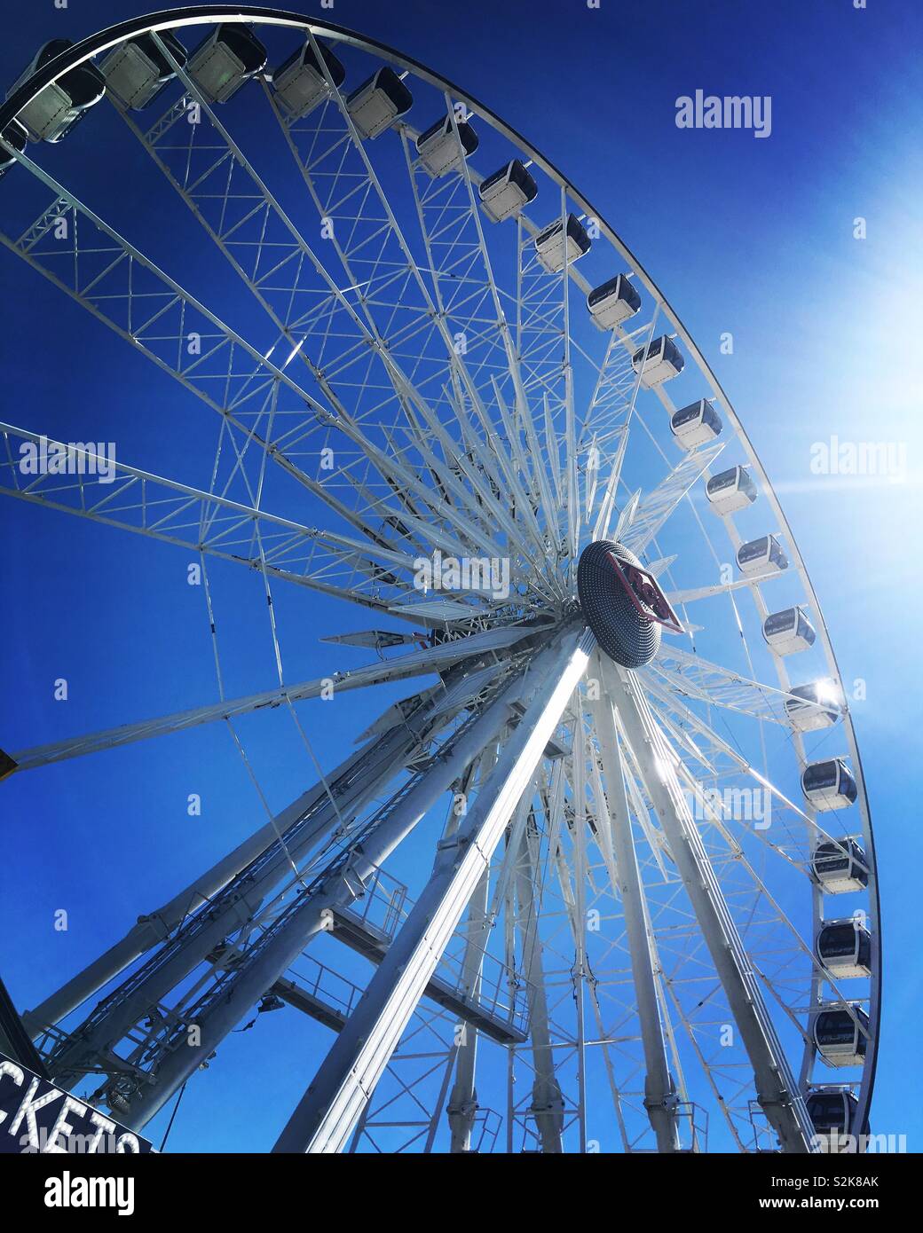 Ferris Wheel at State Fair Stock Photo - Alamy