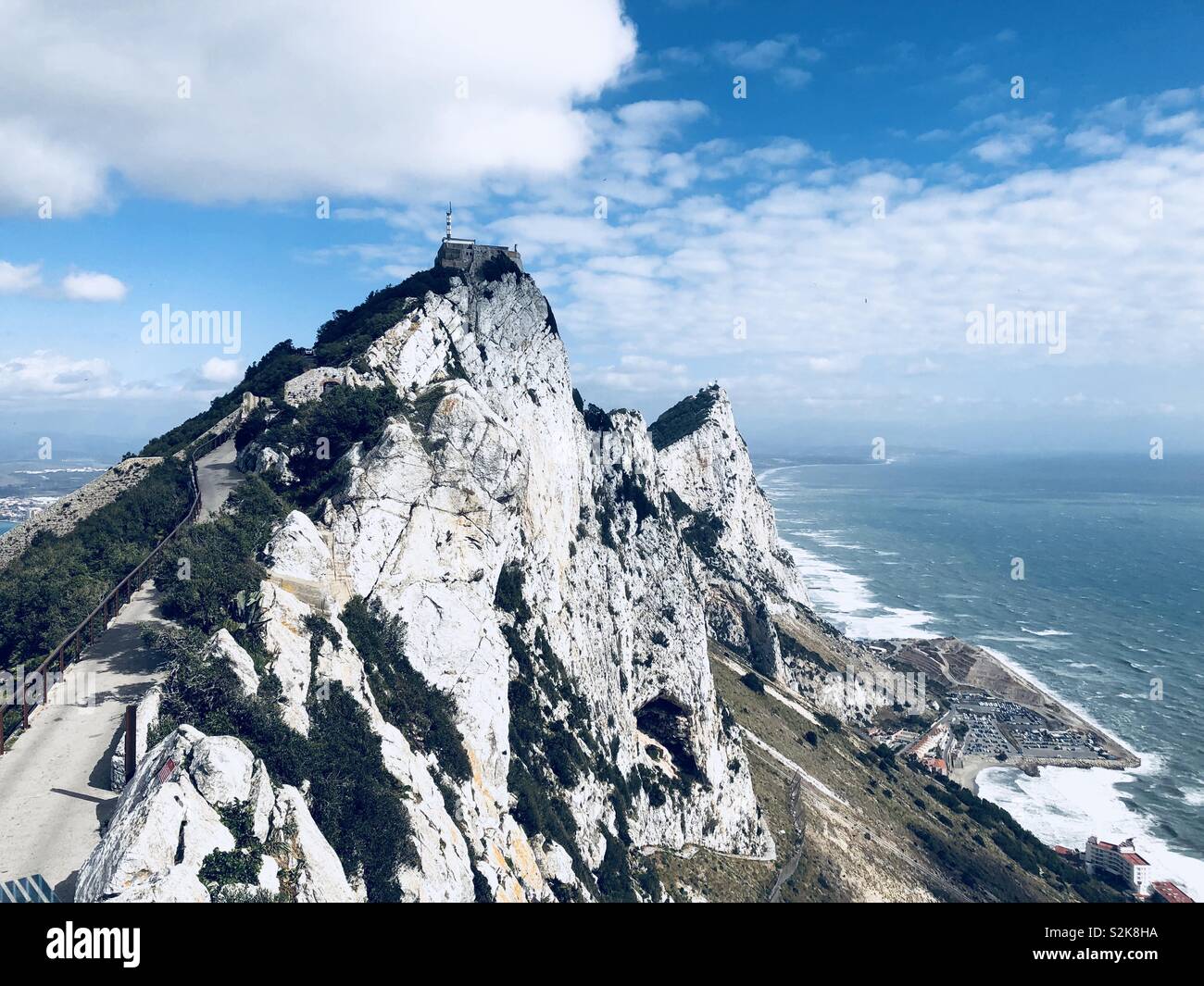 Rock of Gibraltar Stock Photo - Alamy
