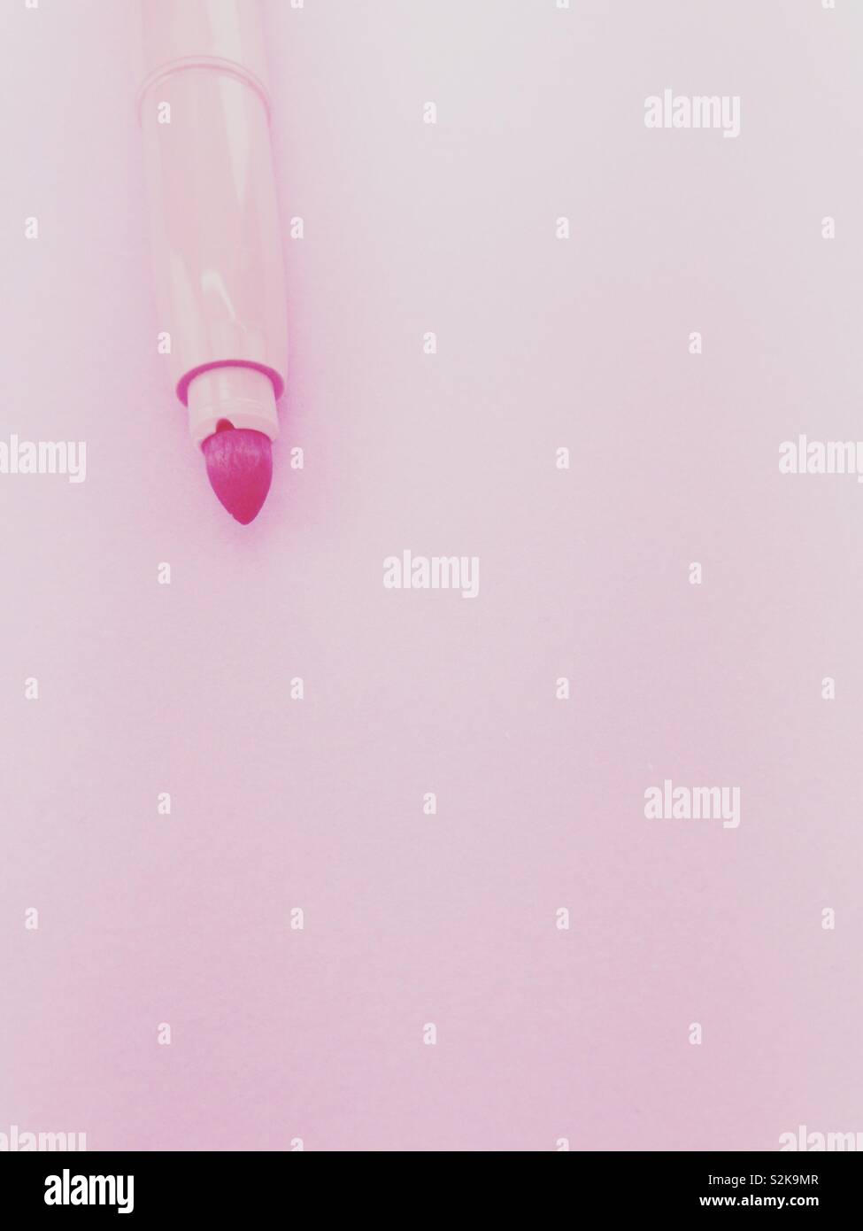 pink mood - pink felt tip marker Stock Photo - Alamy