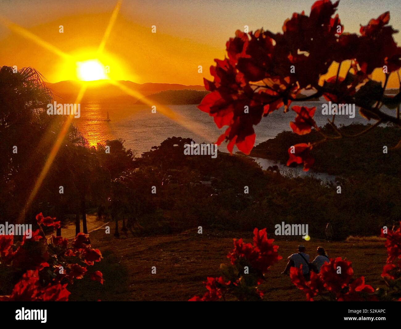 Sunset Hamilton Island Stock Photo - Alamy