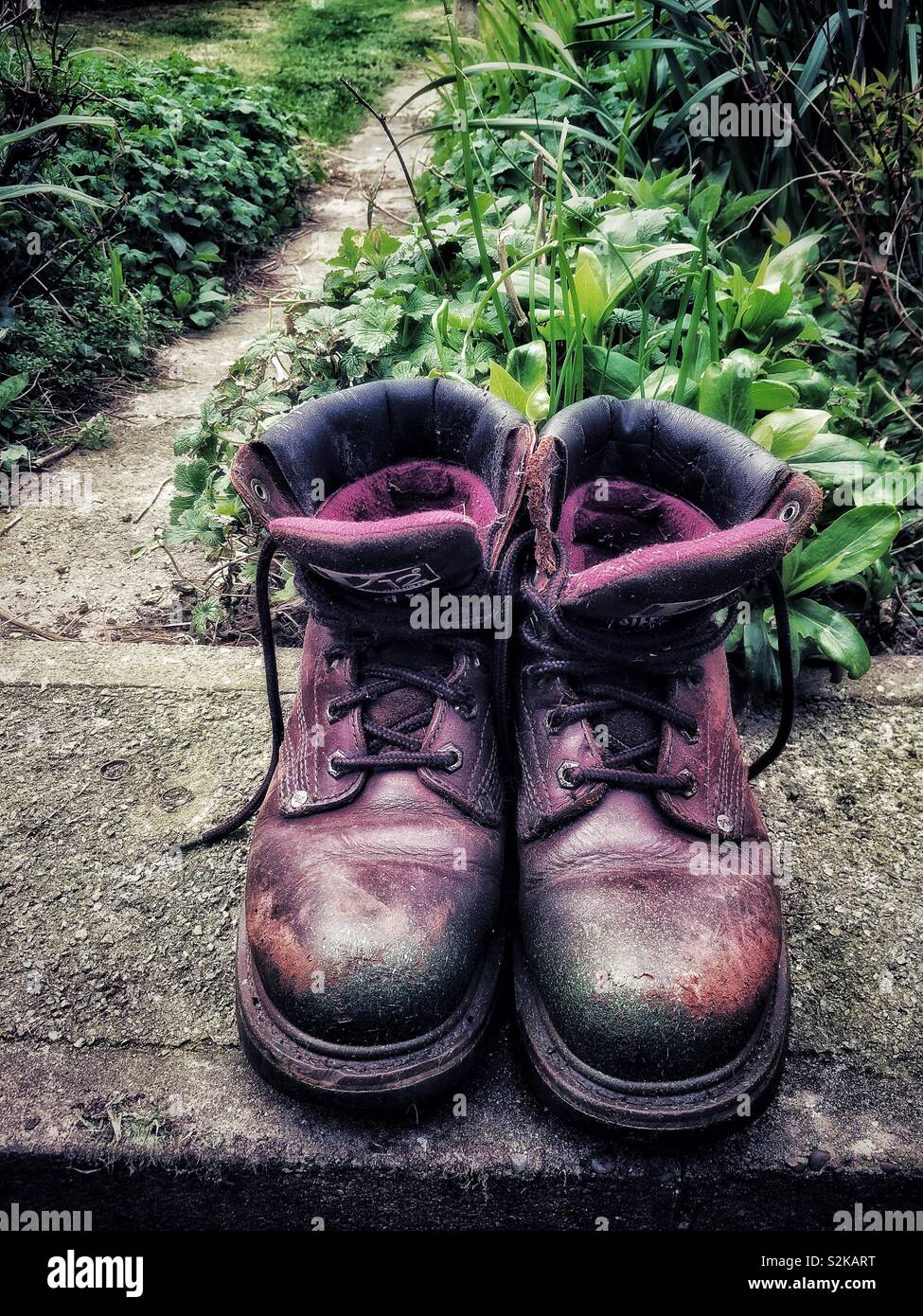 Work boots hi-res stock photography and images - Alamy