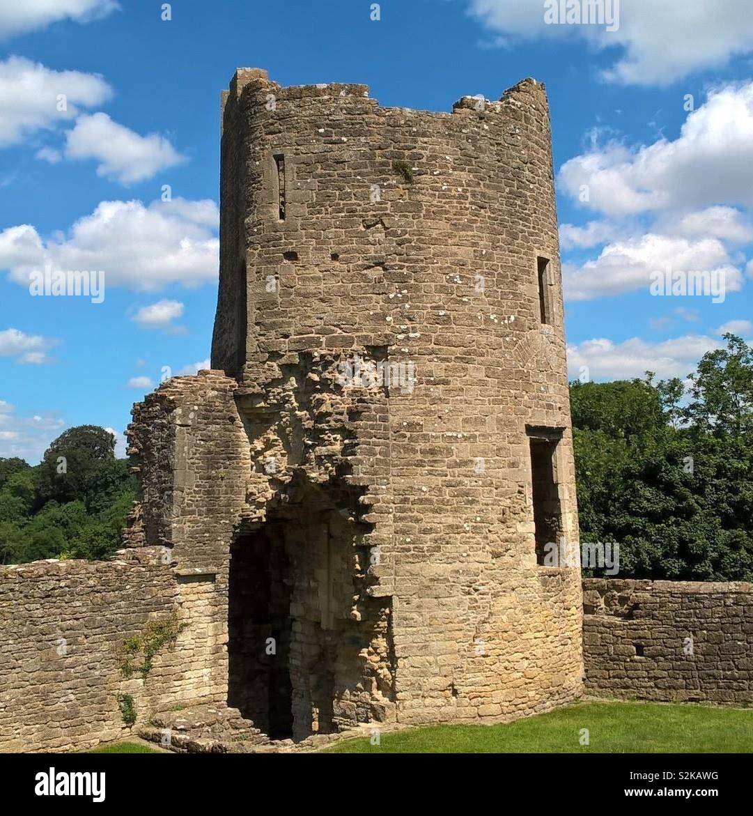 Farleigh Hungerford Castle Tower Stock Photo - Alamy