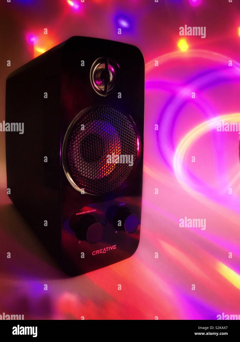 Colourful speakers hi-res stock photography and images - Alamy