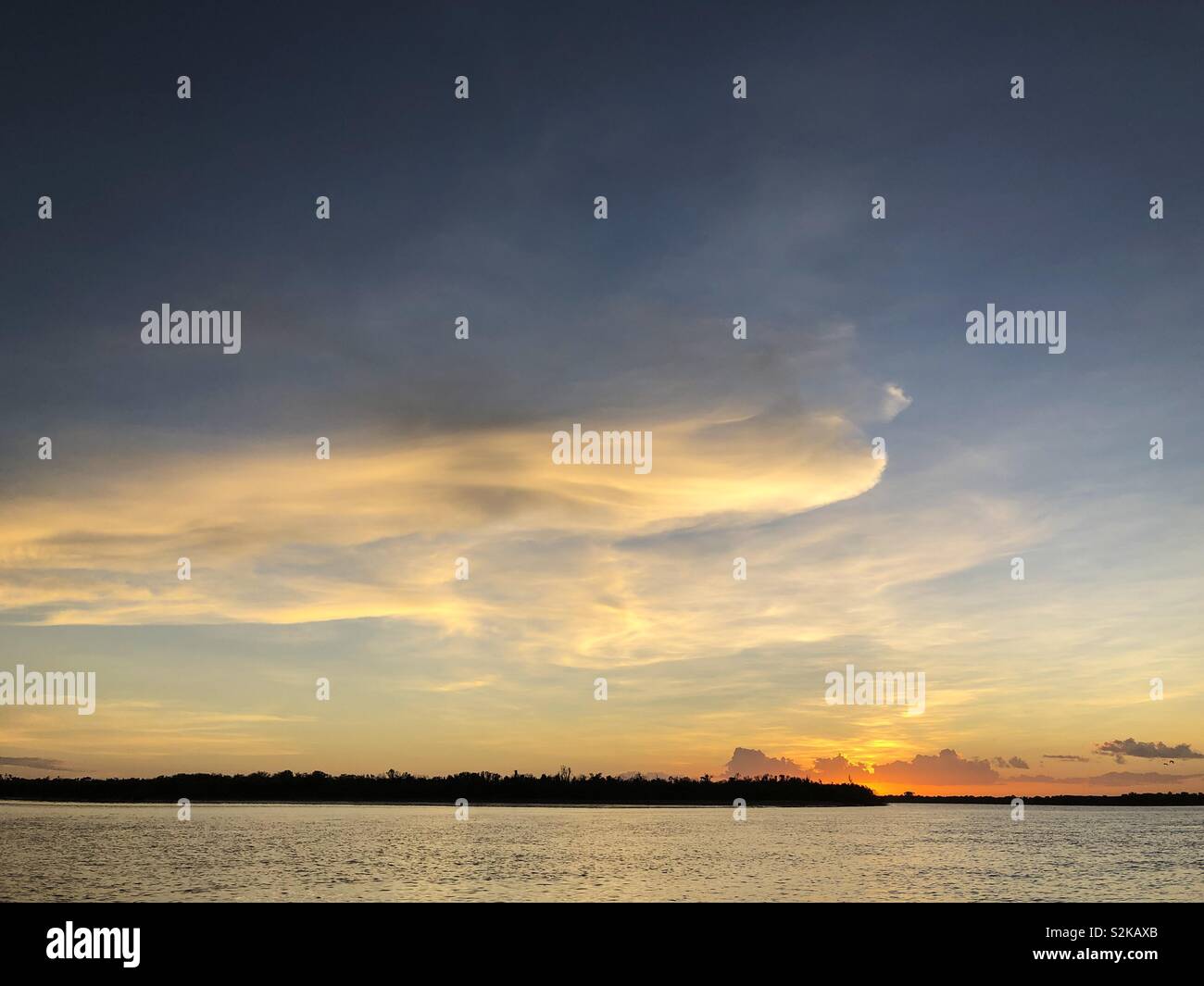Sunrise over the Daly River in the Northern Territory of Australia ...