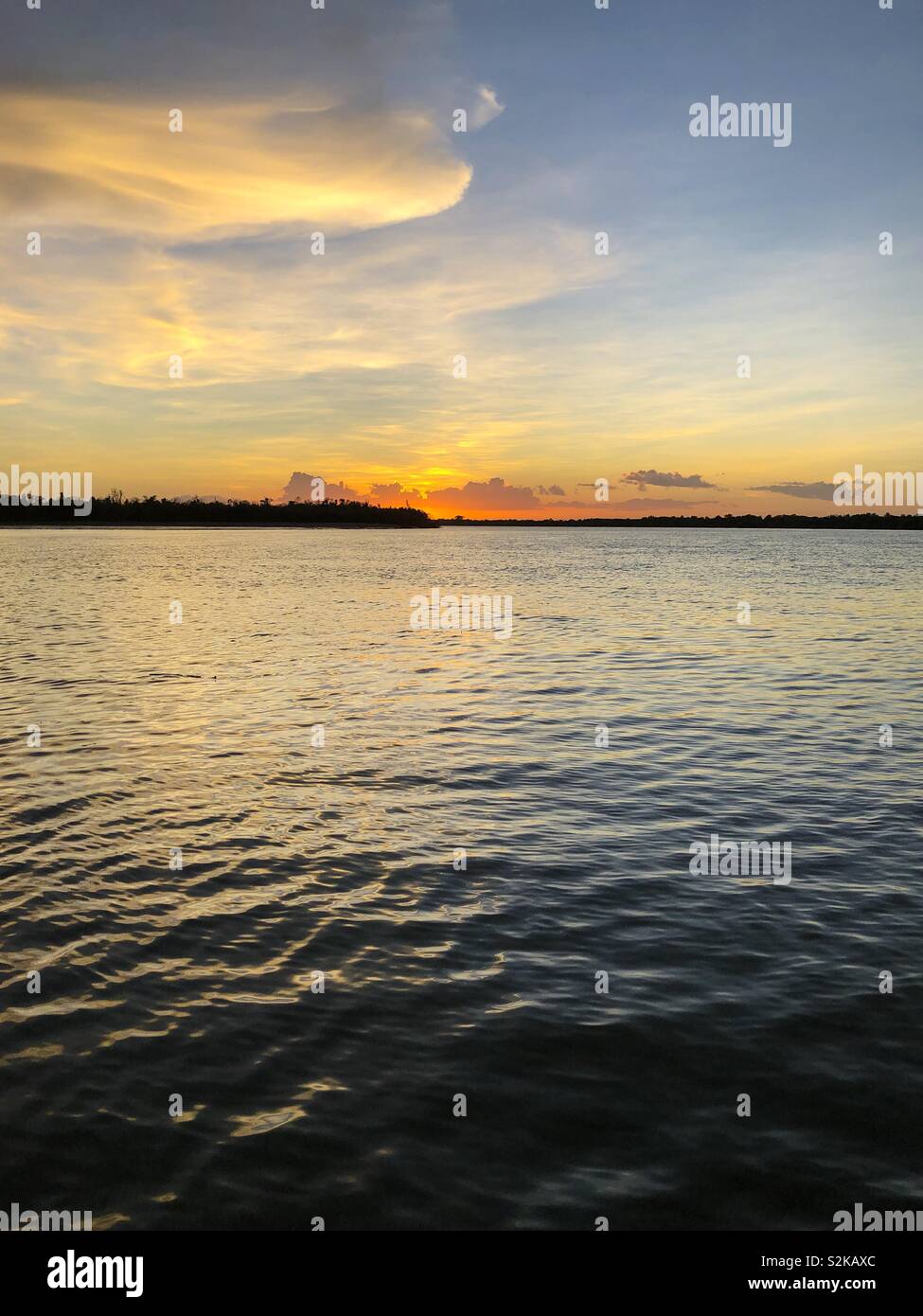 Sunrise over the Daly River in the Northern Territory of Australia ...