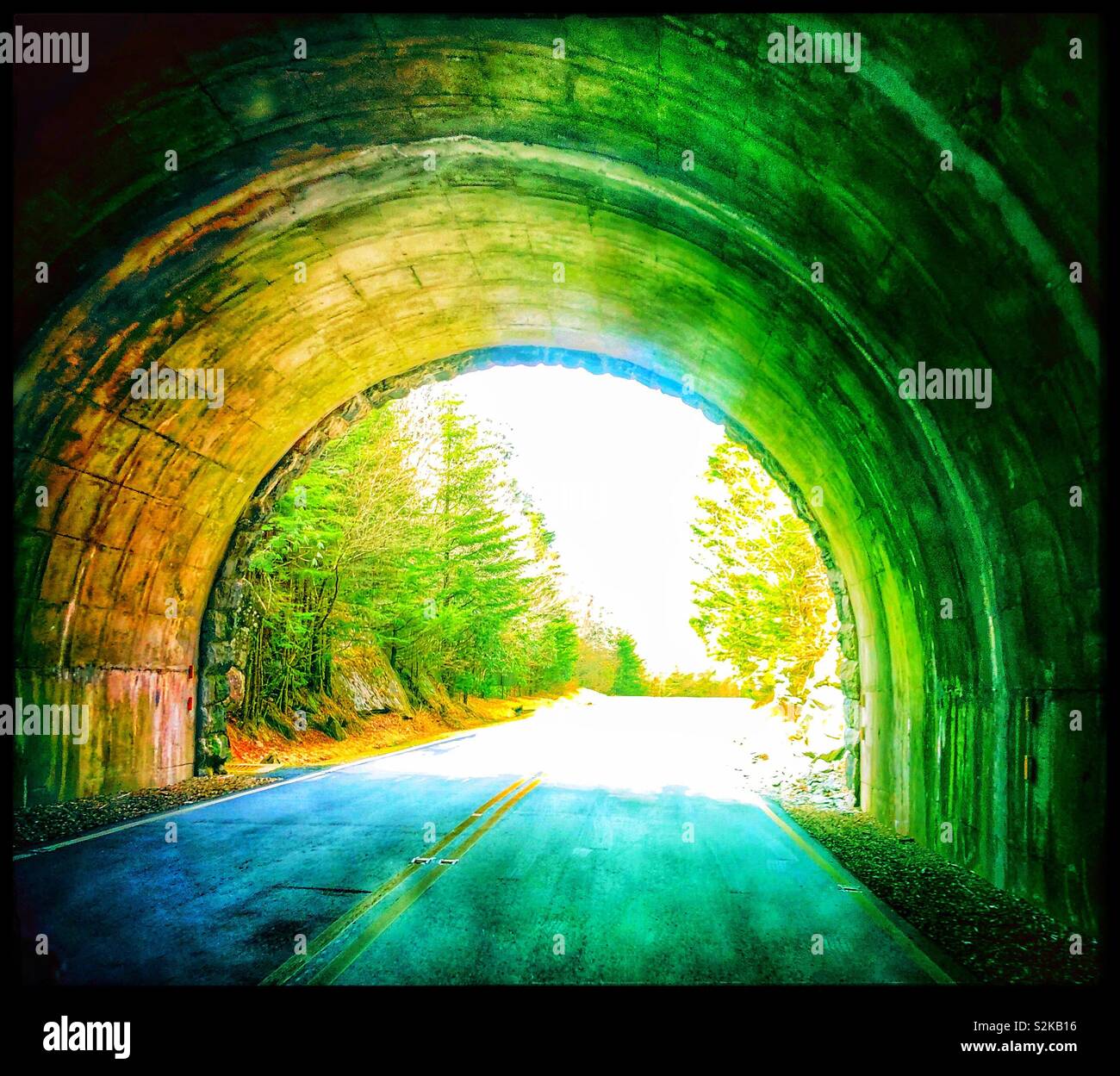 Driving through a tunnel hi-res stock photography and images - Alamy